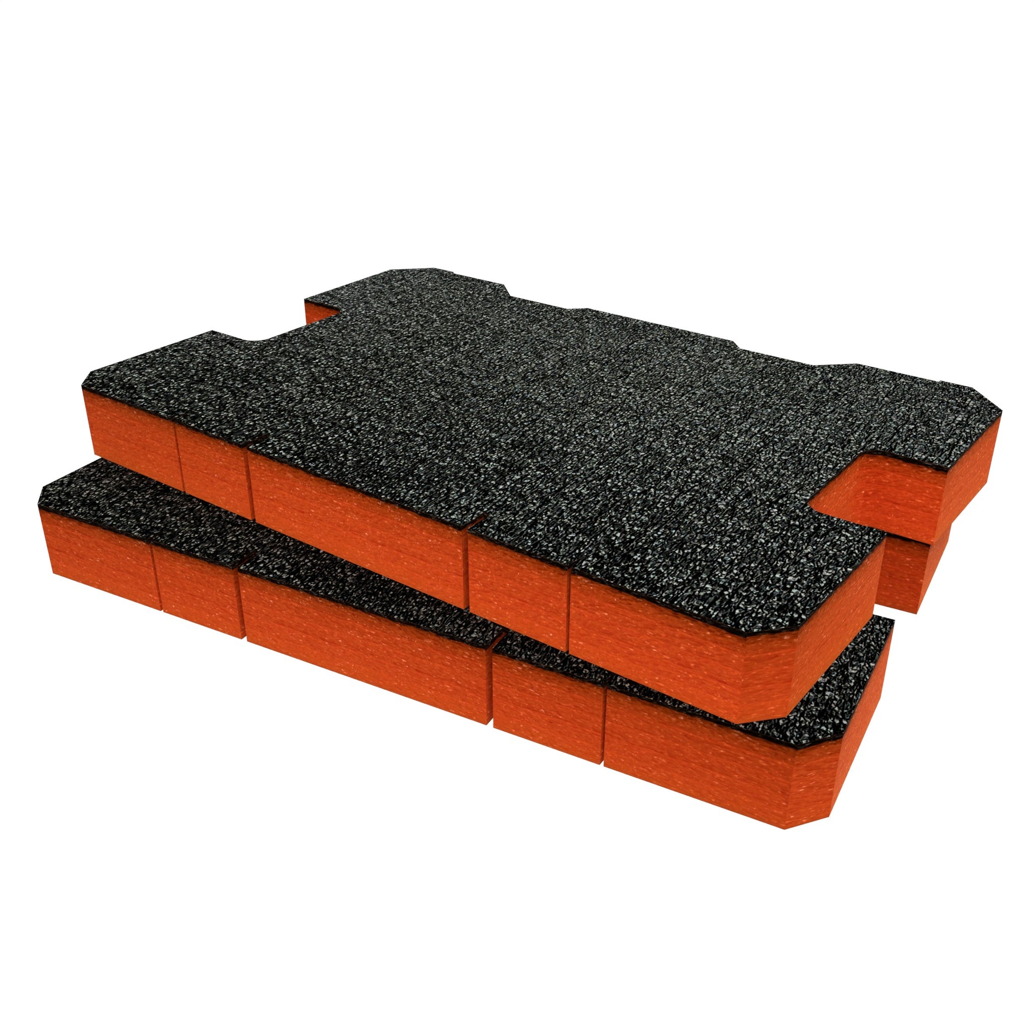 Home Bunker Load-Up Stacking Tool Box 100mm Foam Inserts
