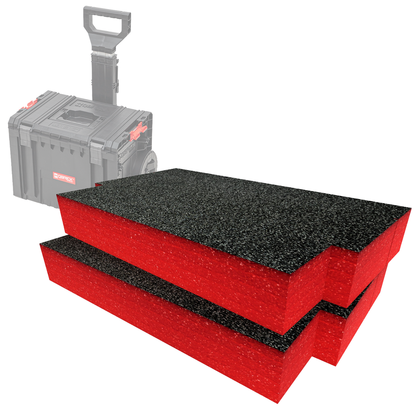 Home Qbrick PRO Cart 2.0 Schaumstoffeinlagen