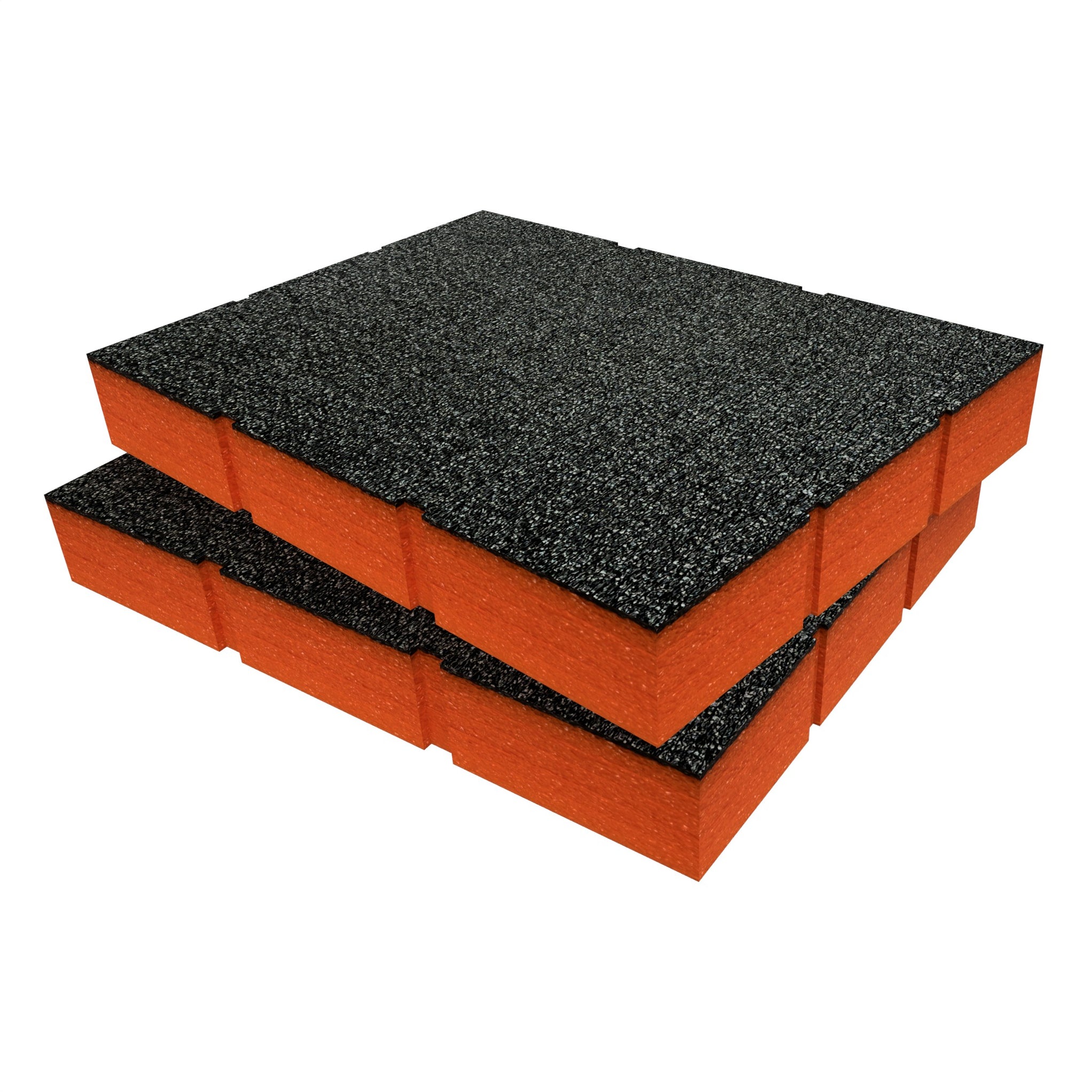 Home Hart Stack System Two Drawer Unit Foam Inserts