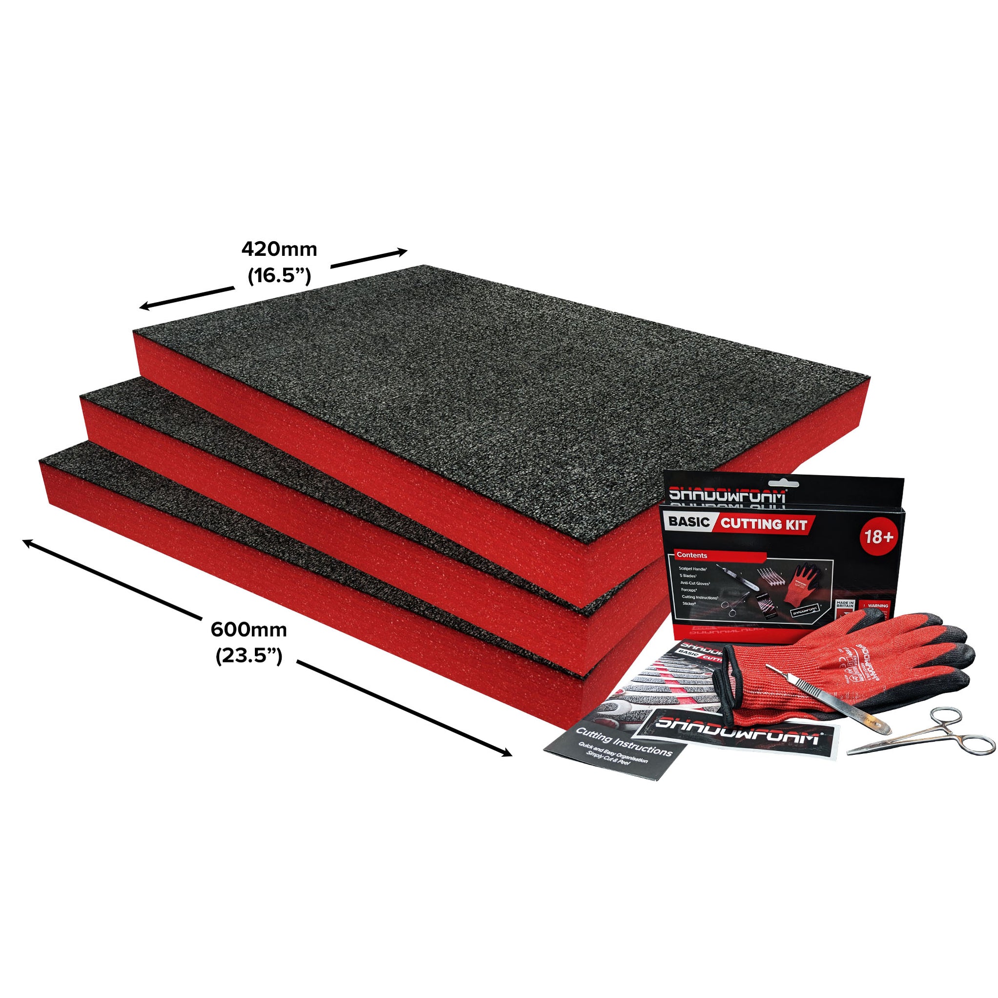 GET EVERYTHING YOU NEED TO GET STARTED WITH SHADOW FOAM