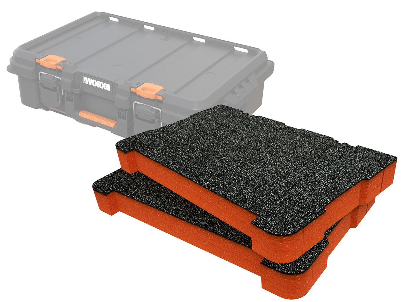 Home Worx Stack'N'Roll Electrical Toolbox Foam Inserts