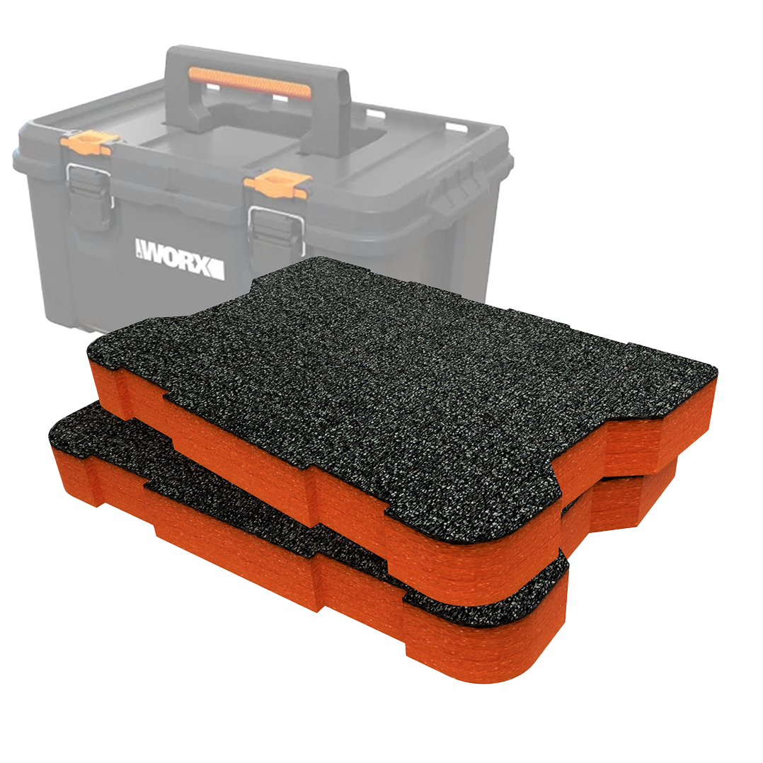 Home Worx Stack'N'Roll Toolbox Foam Inserts