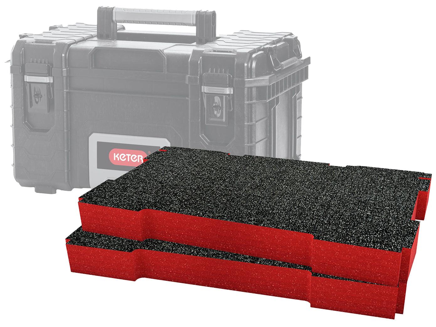 Home Keter Professional Tool Storage System Tool Chest Foam Inserts
